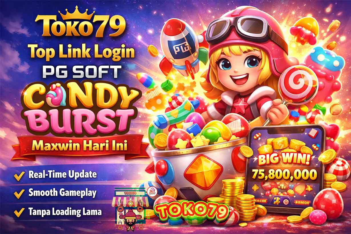 Toko79: Top Link Login PG SOFT Candy Burst Maxwin Hari Ini